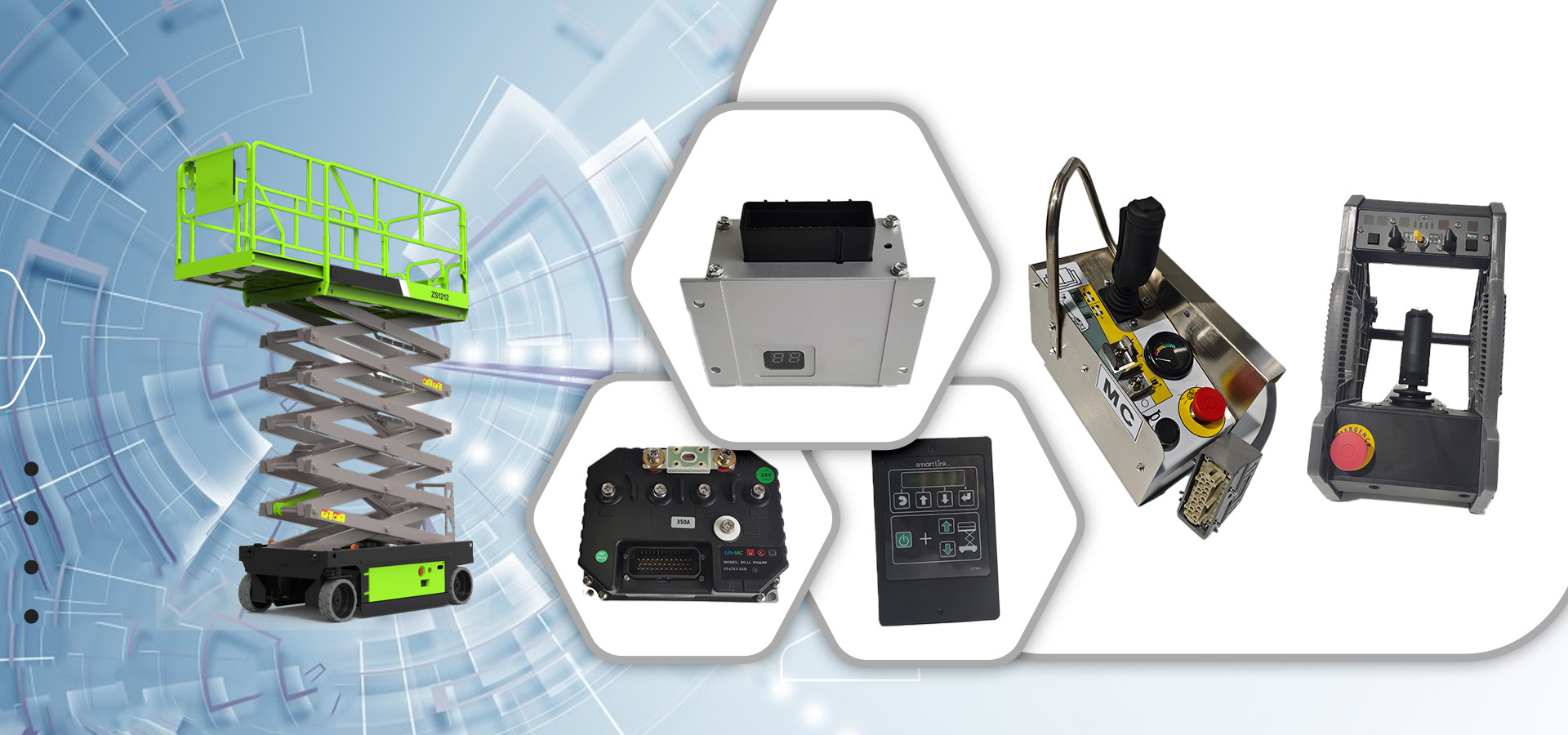 Quality Platform Control Box Parts & Scissor Lift ECU factory from China